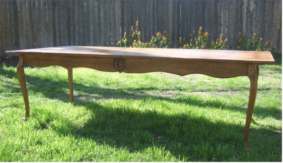 rustic french table