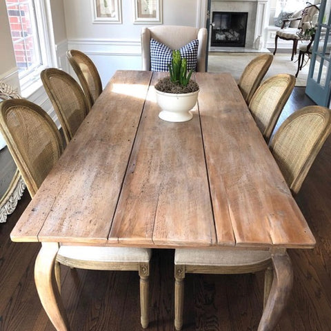 French Farmhouse Table Farm French Provincial Farm Table Classic