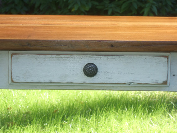 Petite Plantation Coffee Table - Handmade with reclaimed barn wood ...