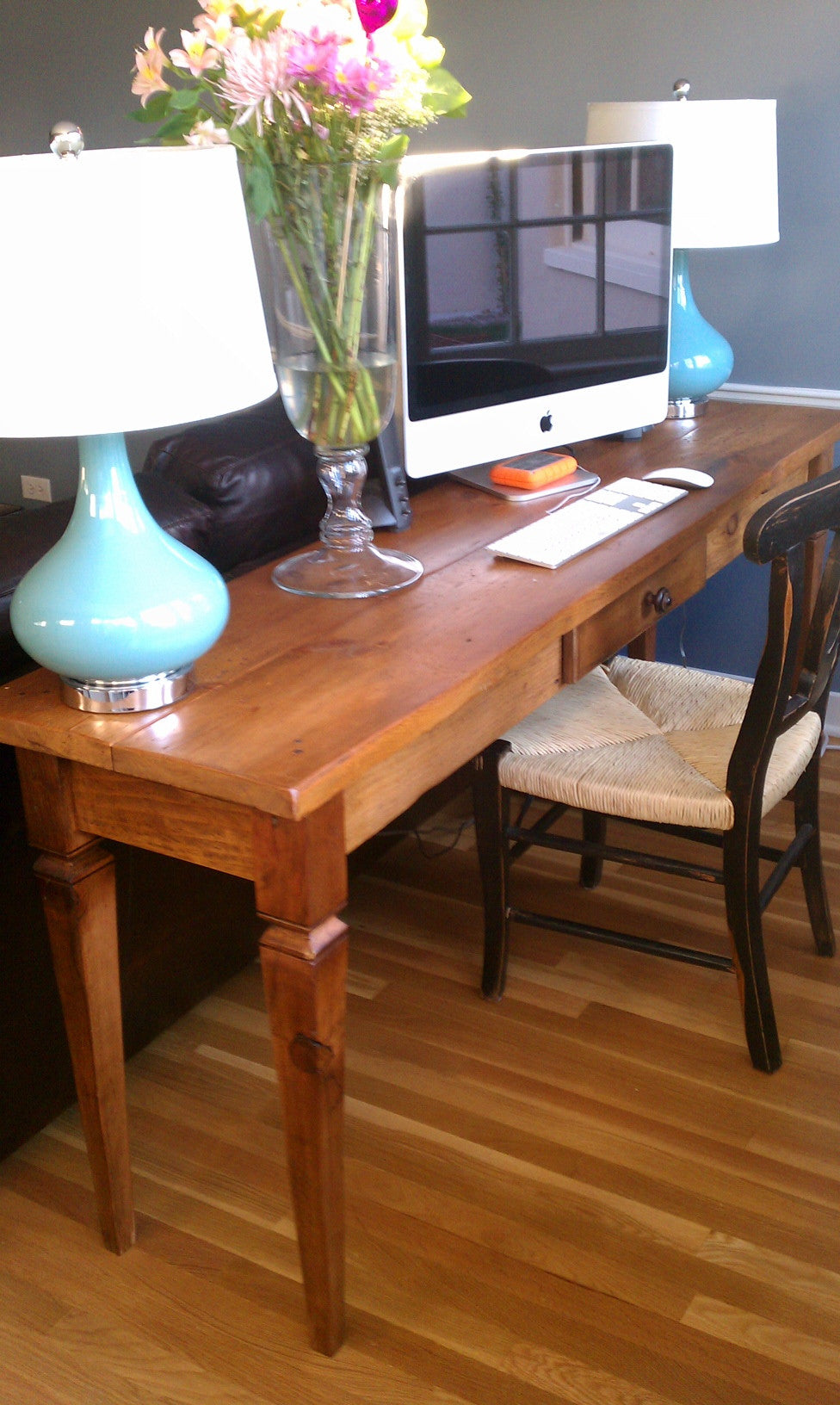 Toulouse Table - French Country style console table made with reclaimed ...