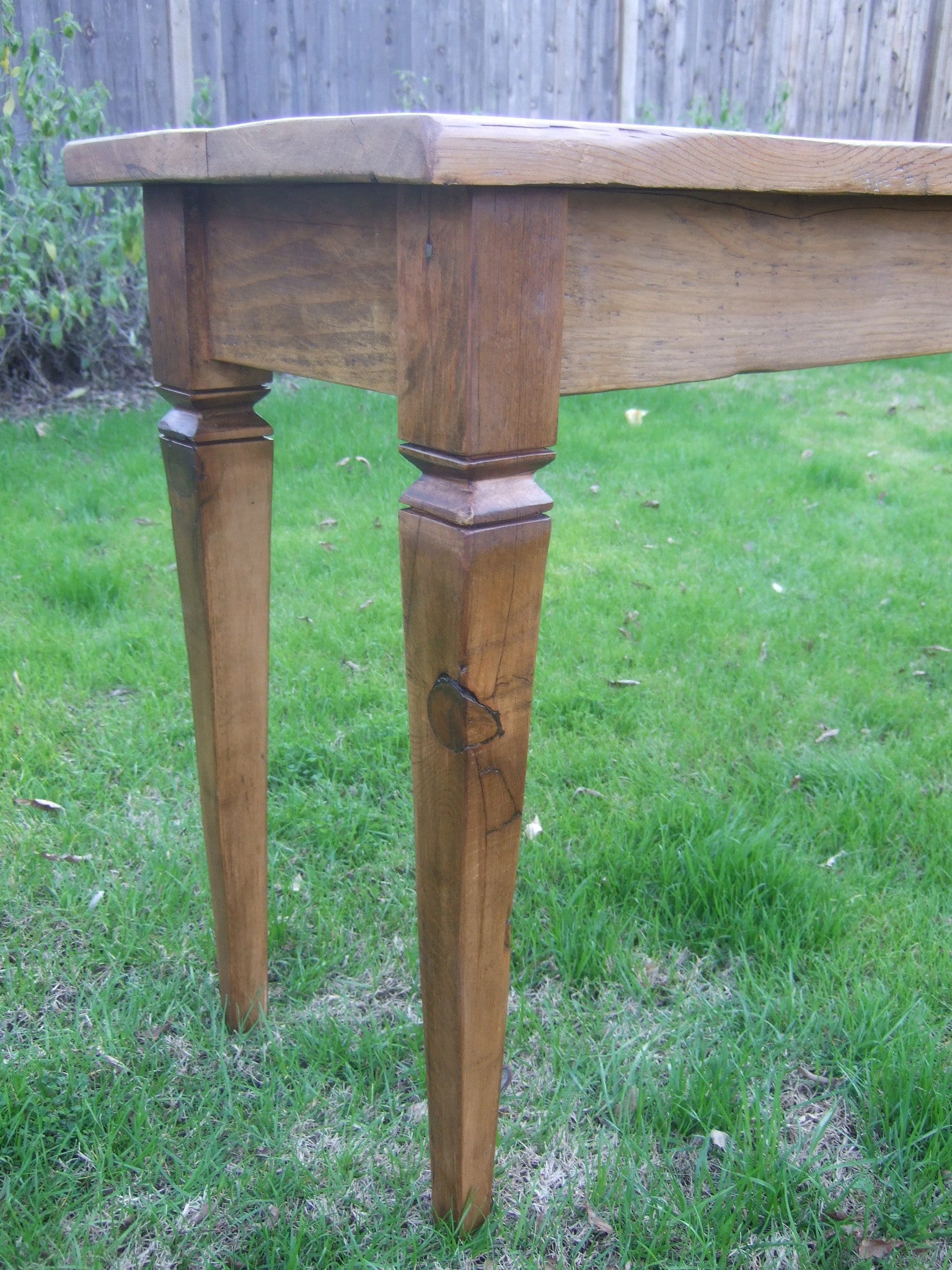 Toulouse Table - French Country style console table made with reclaimed ...